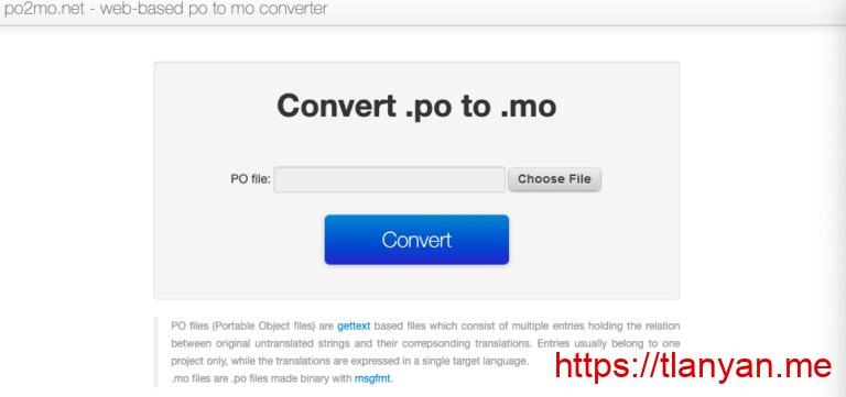 翻译po文件并转换成mo文件的三种办法 - tlanyan