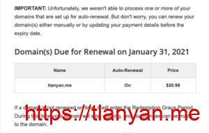 Namecheap不讲武徳续费太贵，换成Porkbun - tlanyan